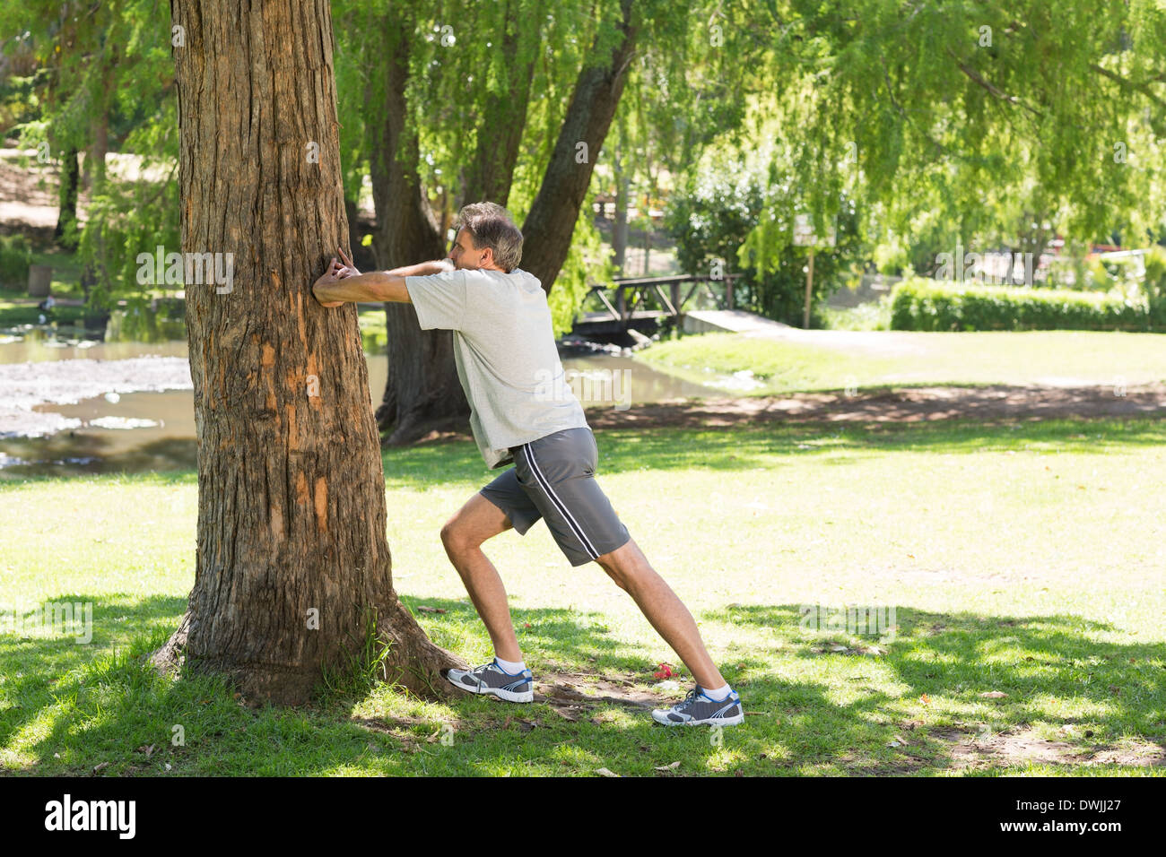 Man 50s exercise hi-res stock photography and images - Alamy