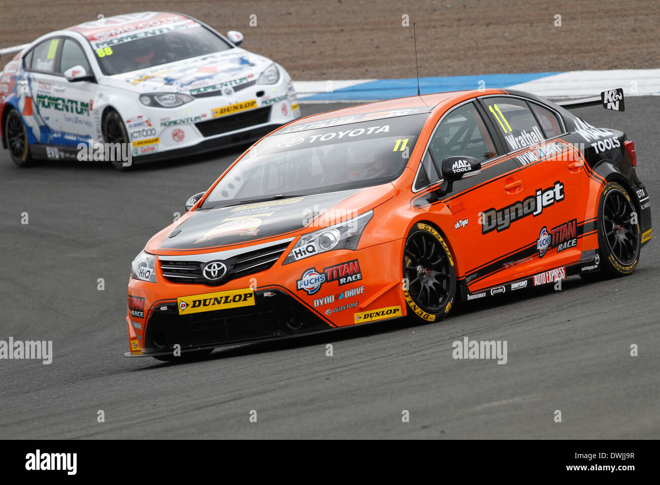 Frank Wrathall (GBR) Dynojet Toyota Avensis Stock Photo - Alamy