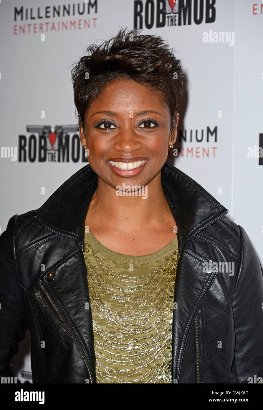 New York, NY, USA. 9th Mar, 2014. Montego Glover at arrivals for ROB ...