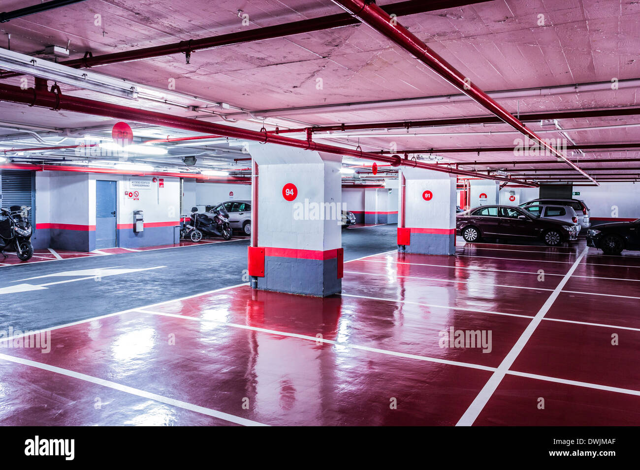 Car parking light hi-res stock photography and images - Alamy