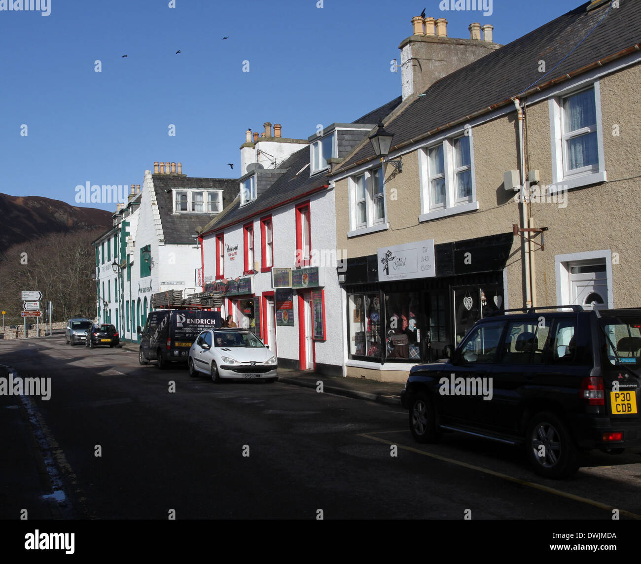 Helmsdale street hi-res stock photography and images - Alamy