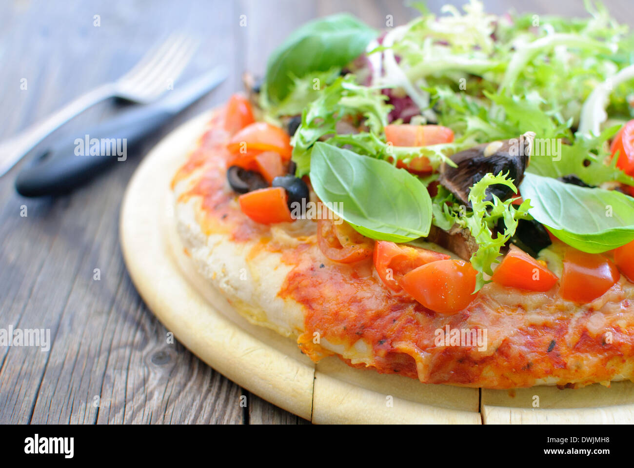 Big italian pizza hi-res stock photography and images - Alamy