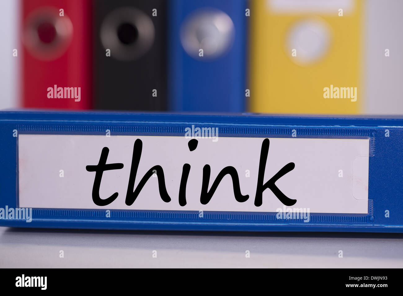 Think blue hi-res stock photography and images - Alamy