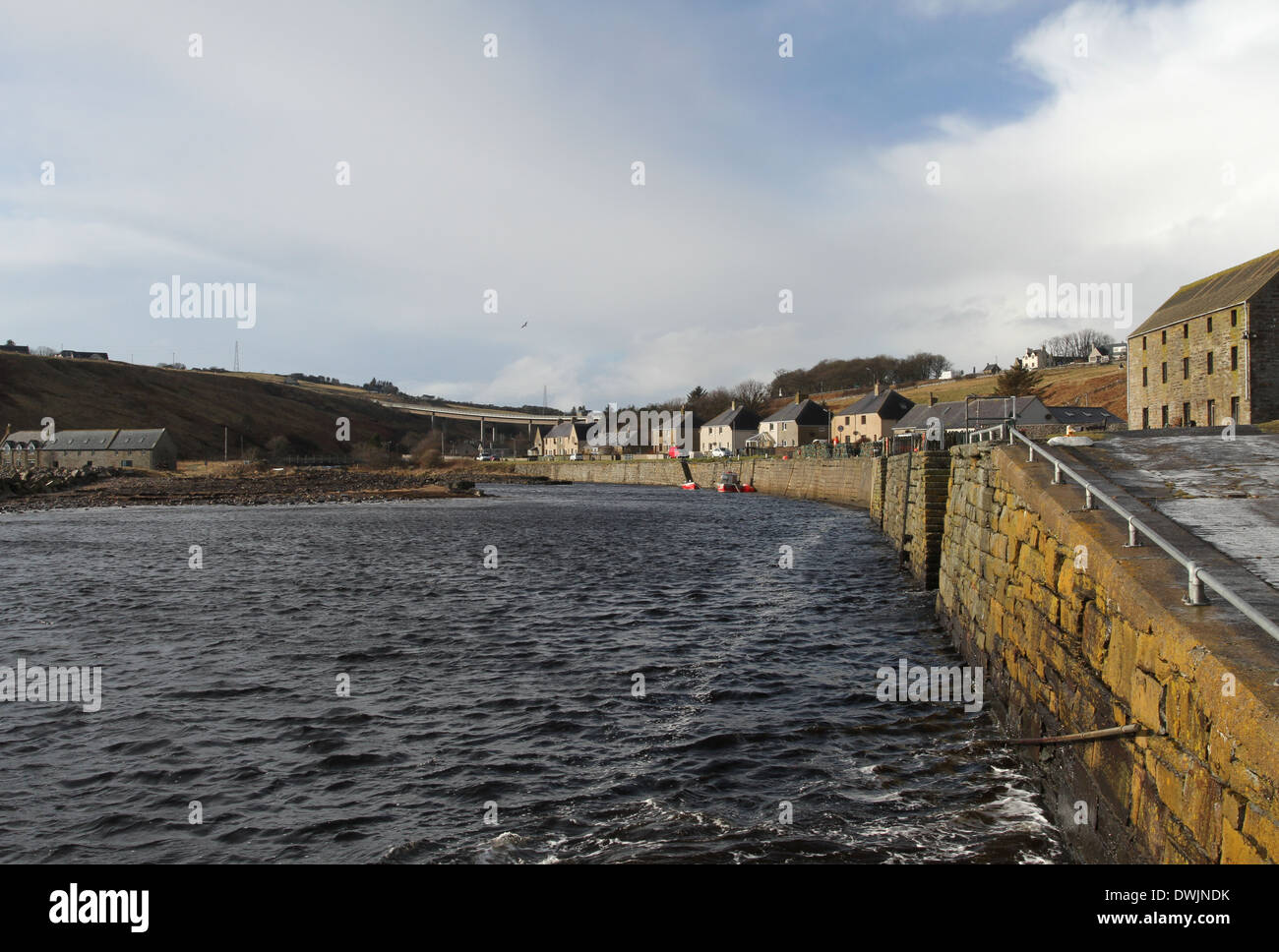 Dunbeath harbour hi-res stock photography and images - Alamy