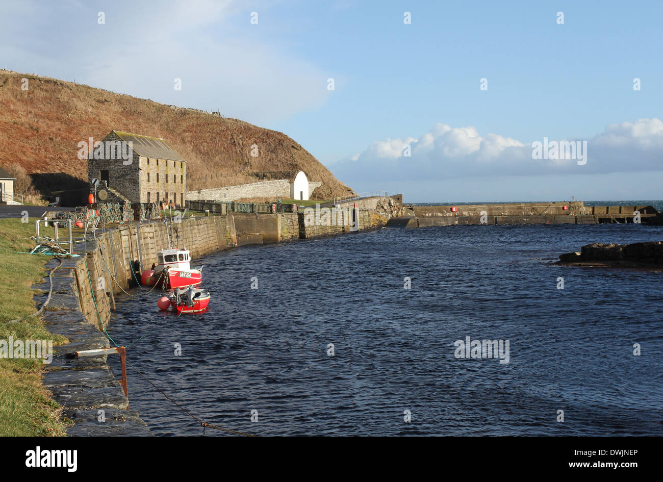Dunbeath harbour hi-res stock photography and images - Alamy