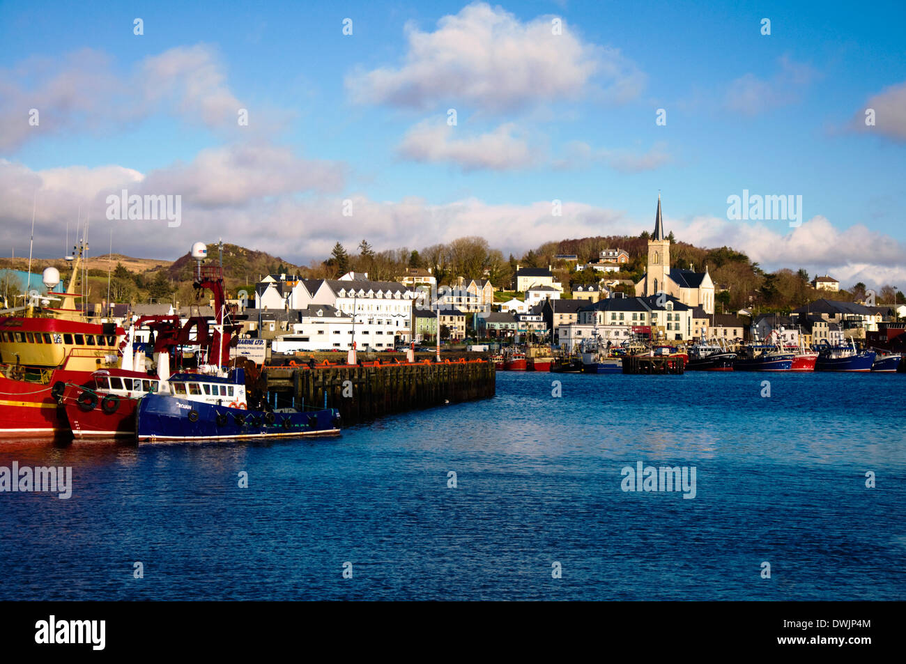Killybegs Port in County Donegal Ireland Stock Photo - Alamy