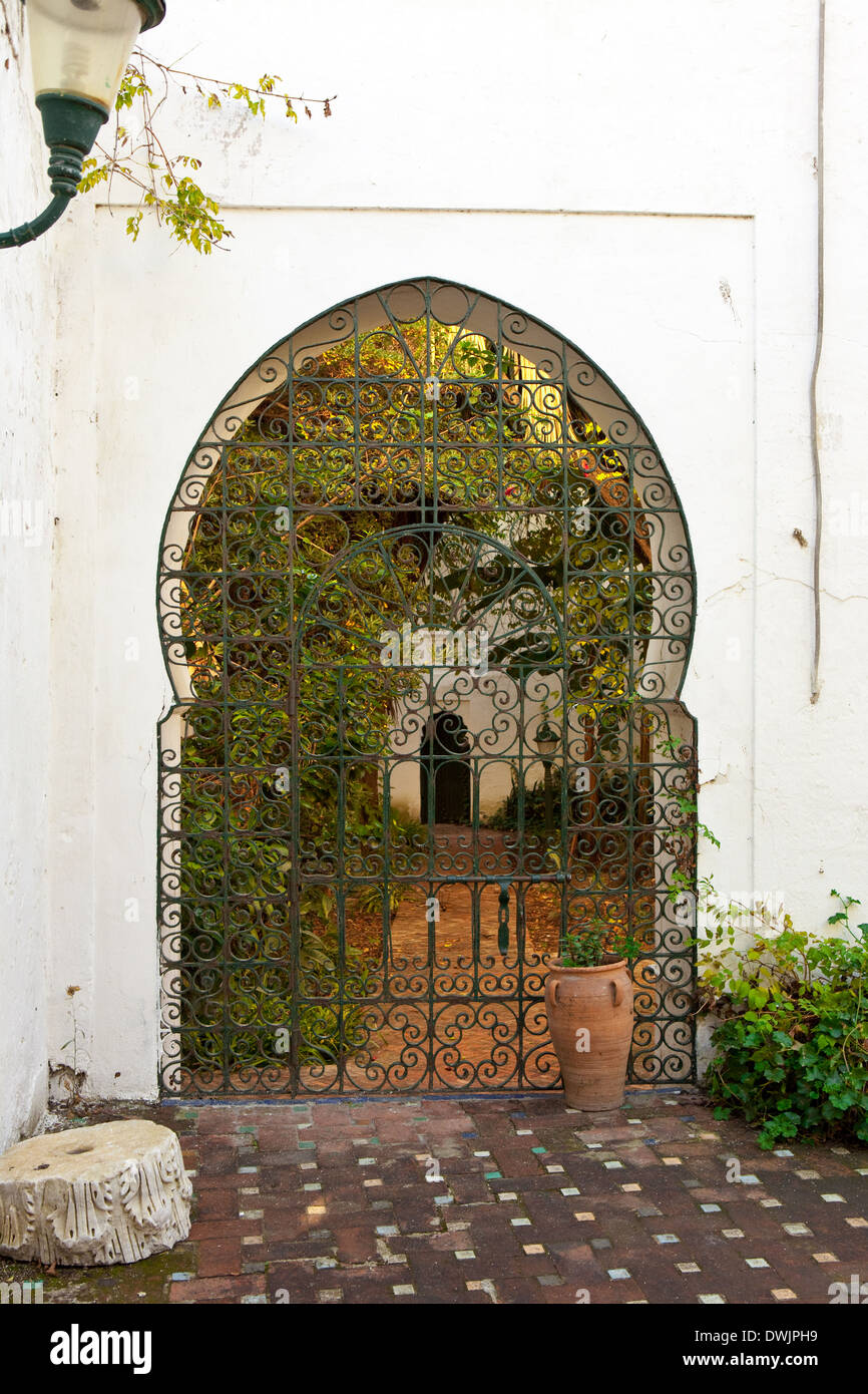 Ancient palace in Tangier Stock Photo - Alamy