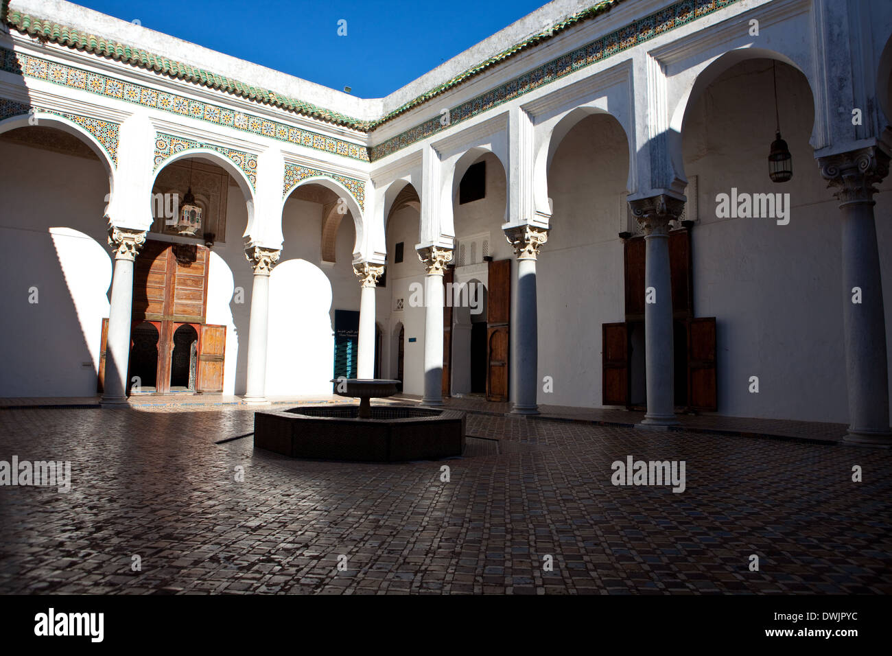 Ancient palace in Tangier Stock Photo - Alamy