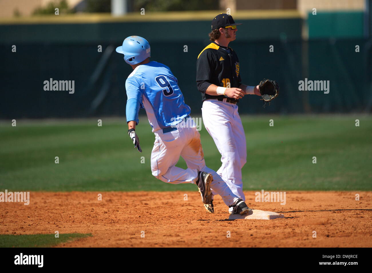 Kennesaw, Georgia, USA. March 8, 2014 -- Columbia's John Kinne (10 ...