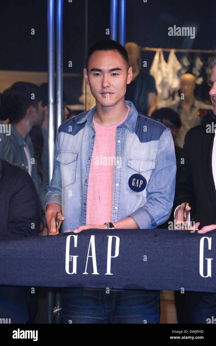 Taipei, Taiwan. 7th Mar, 2014. Actor Ethan attends opening ceremony of ...
