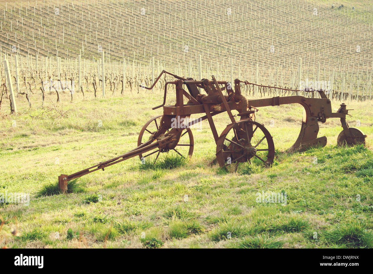 Traditional tractor plow hi-res stock photography and images - Alamy