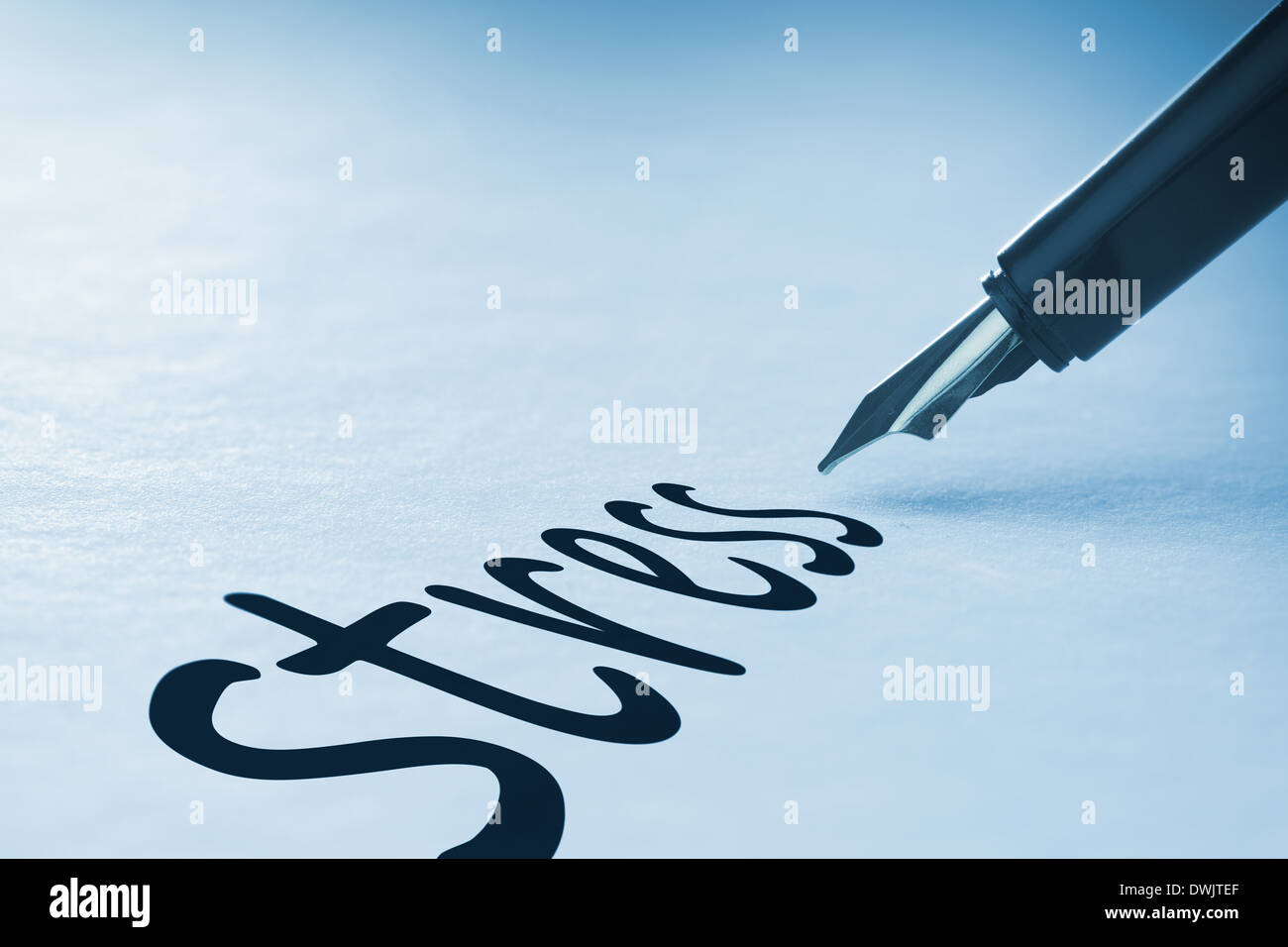 Stress writing hi-res stock photography and images - Alamy