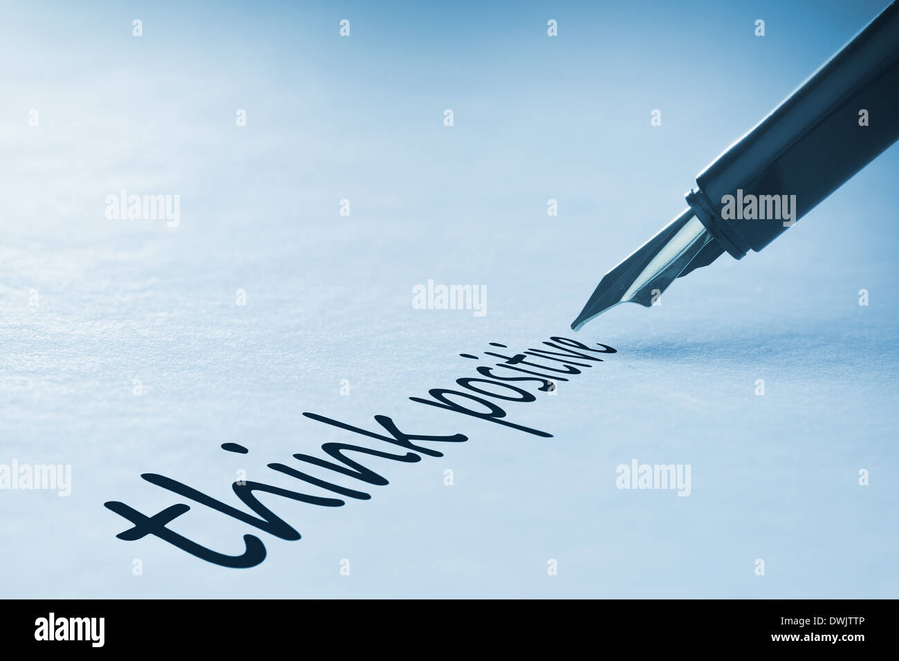 Think positive hi-res stock photography and images - Alamy