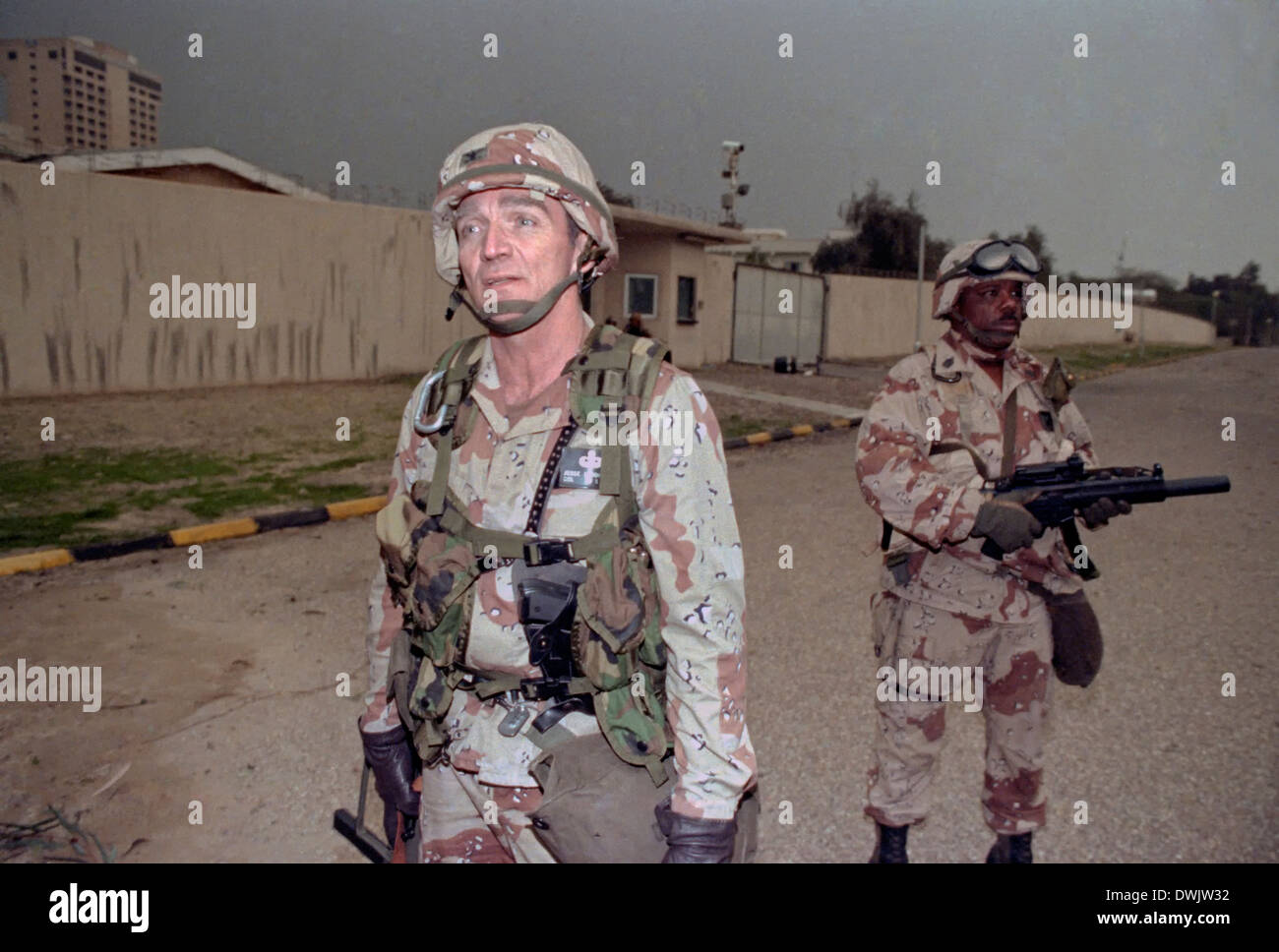 US Army Col. Jesse Johnson directs special forces operations at the ...