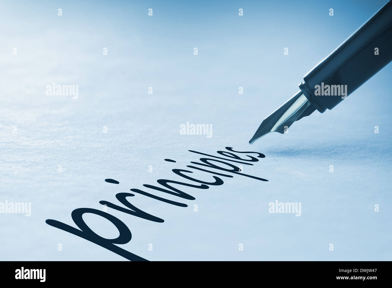 Principles hi-res stock photography and images - Alamy