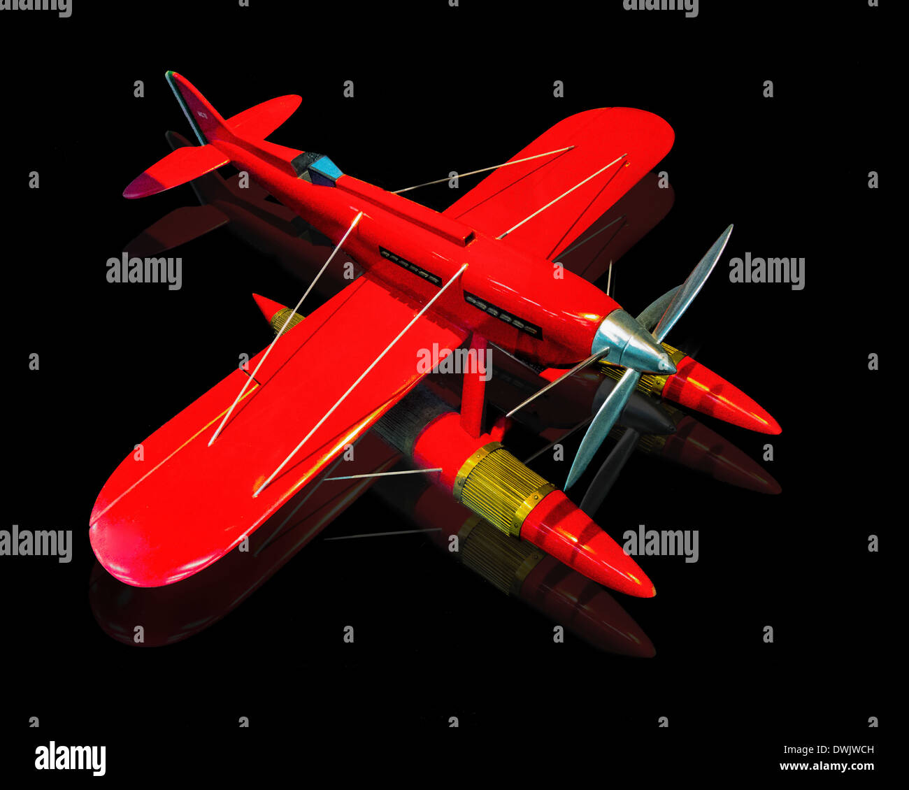 Black racing aircraft 1930s hi-res stock photography and images - Alamy