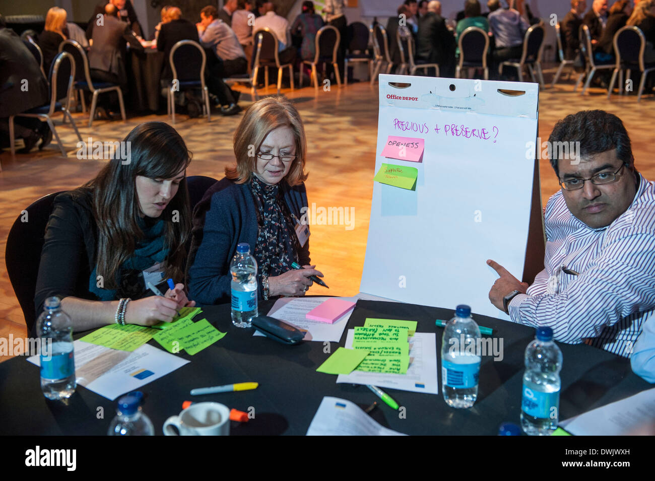 Post It Notes Away ; team building activities at The Knowledge Transfer ...