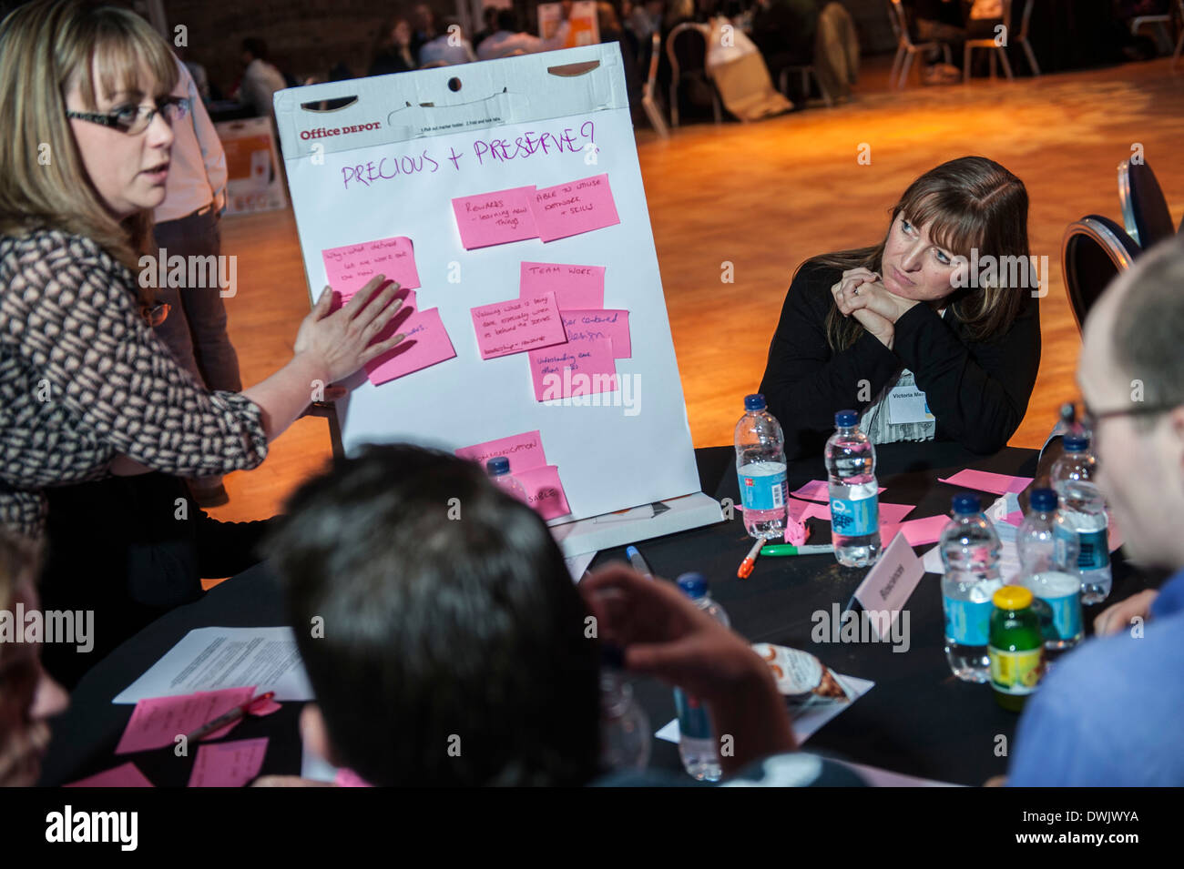 Post It Notes Away ; team building activities at The Knowledge Transfer ...