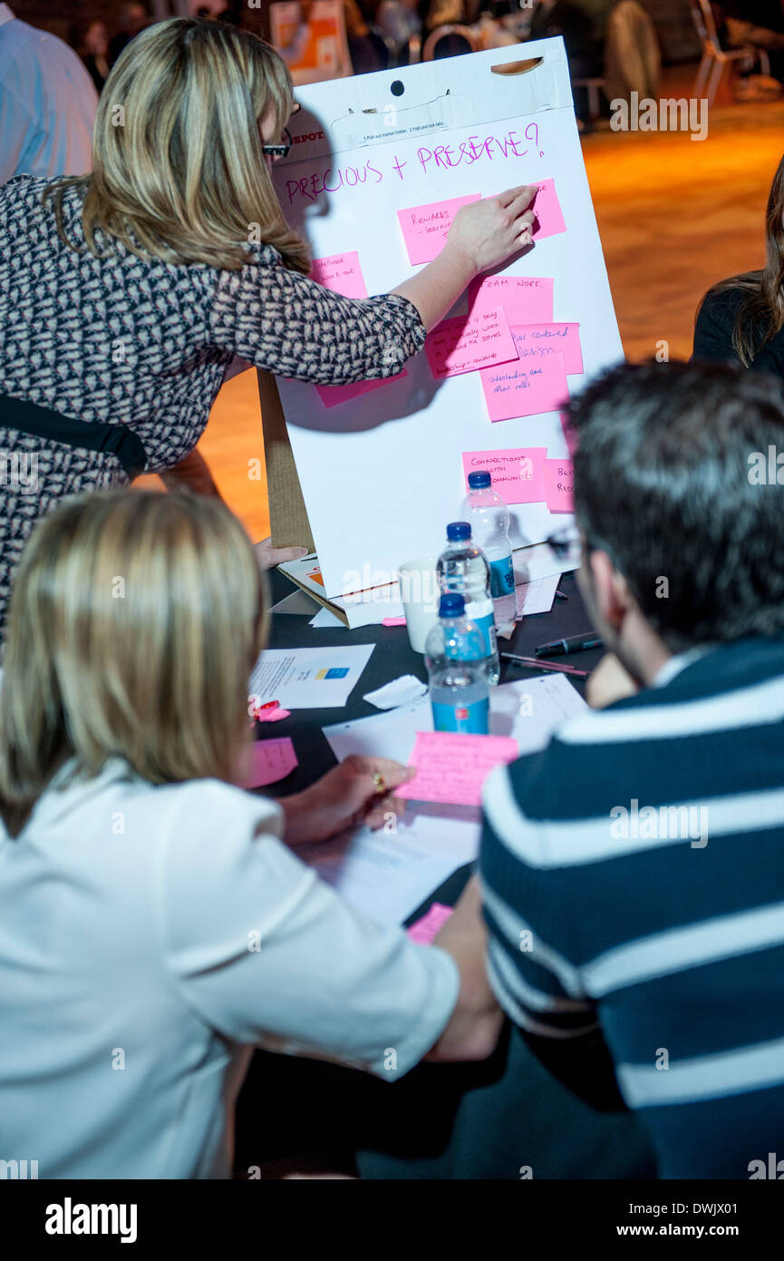 Post It Notes Away ; team building activities at The Knowledge Transfer ...
