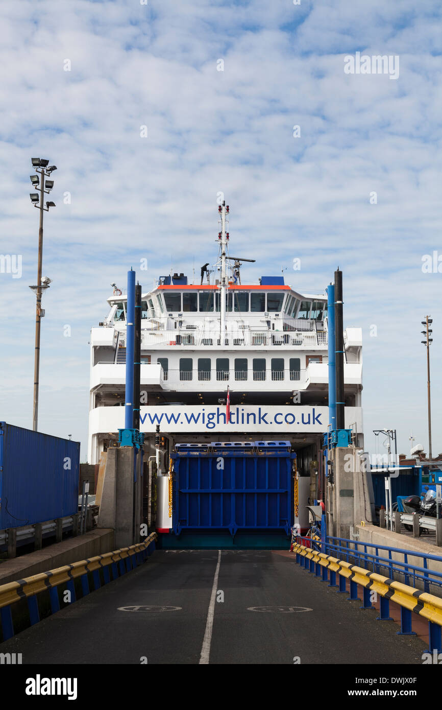 Ferry with boarding ramp hi-res stock photography and images - Alamy