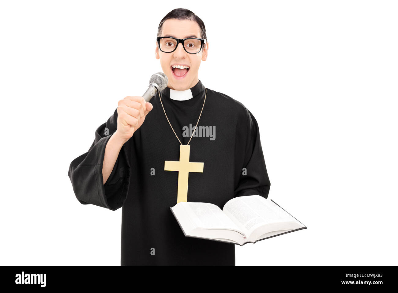 Cross microphone hi-res stock photography and images - Alamy