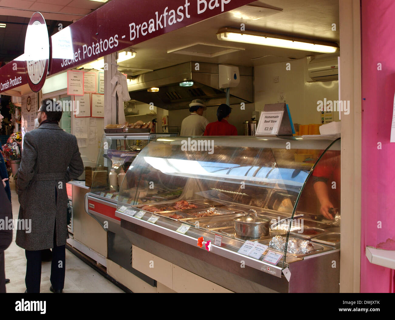 Cafe fast food outlet hi-res stock photography and images - Alamy