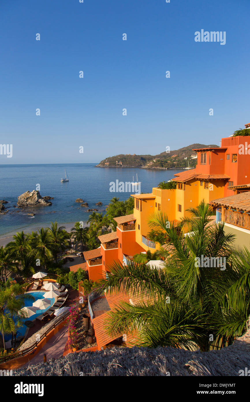 Club Intrawest, Playa La Ropa, Zihuatanejo, Guerrero, Mexico Stock ...