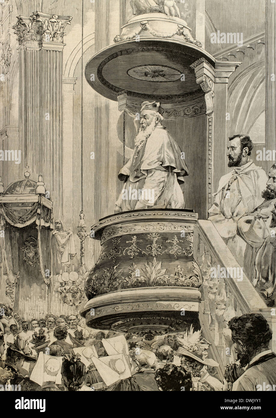 Charles Lavigerie (1825-1892). French missionary and cardinal ...