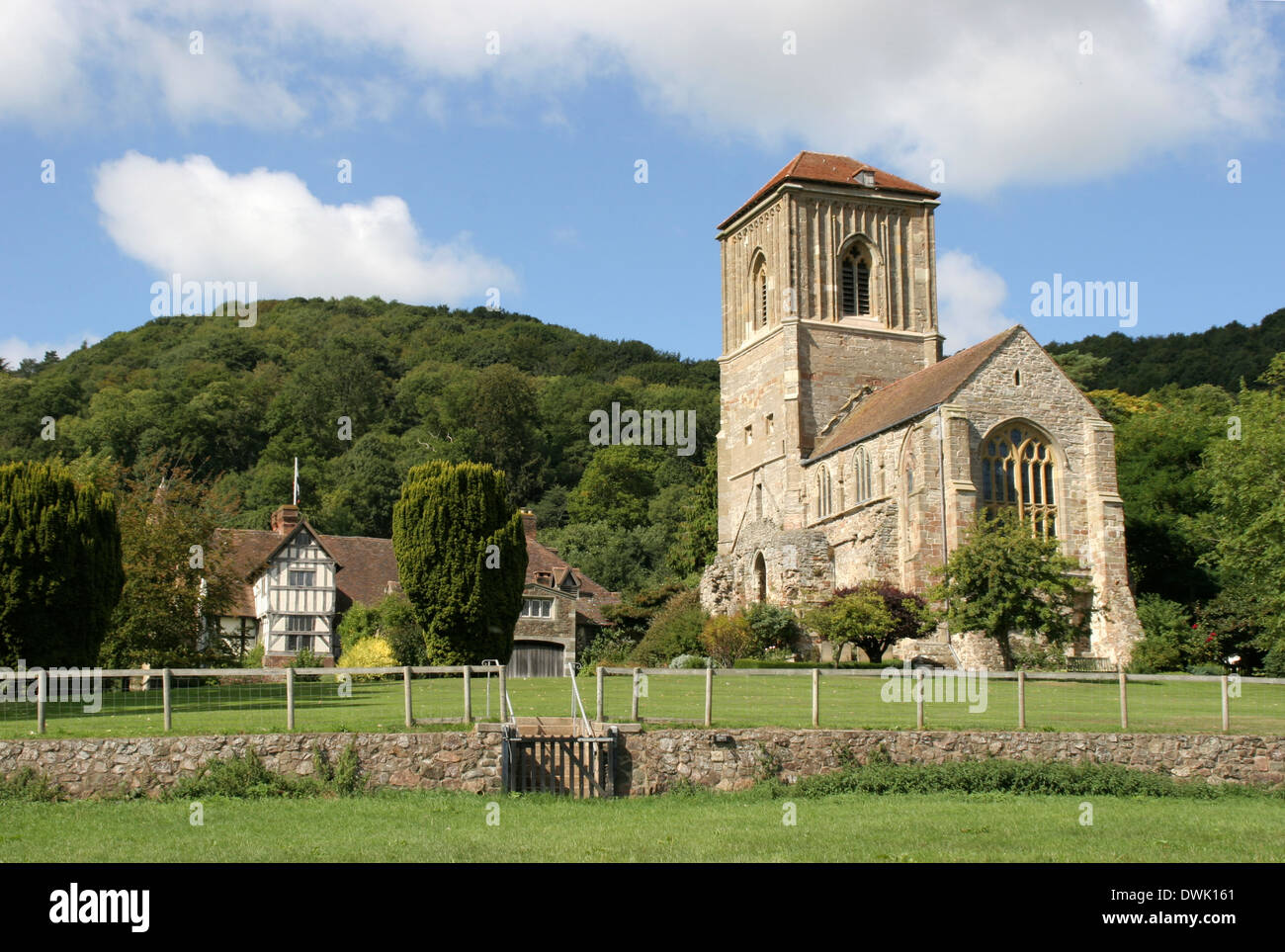 Little Malvern Priory and Little Malvern Court Little Malvern ...