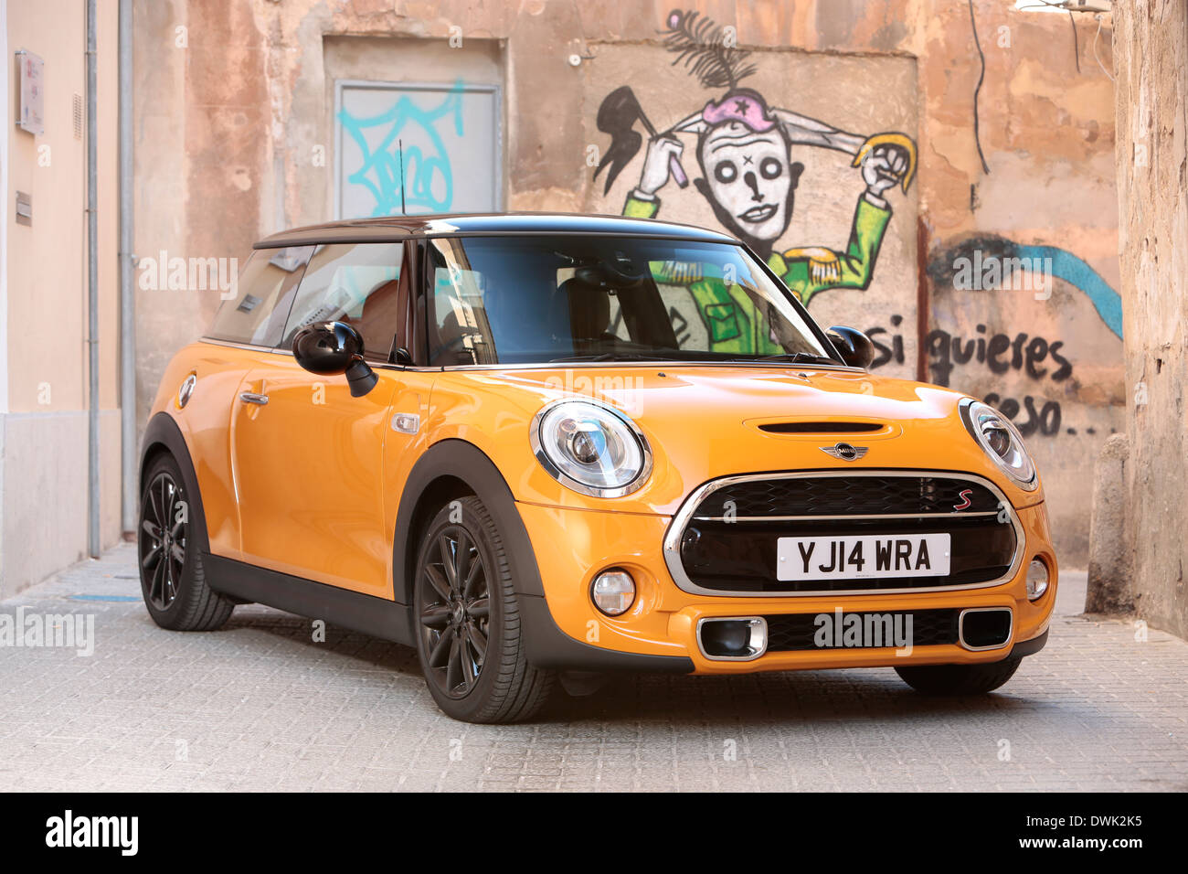 2014 new mini cooper Stock Photo - Alamy