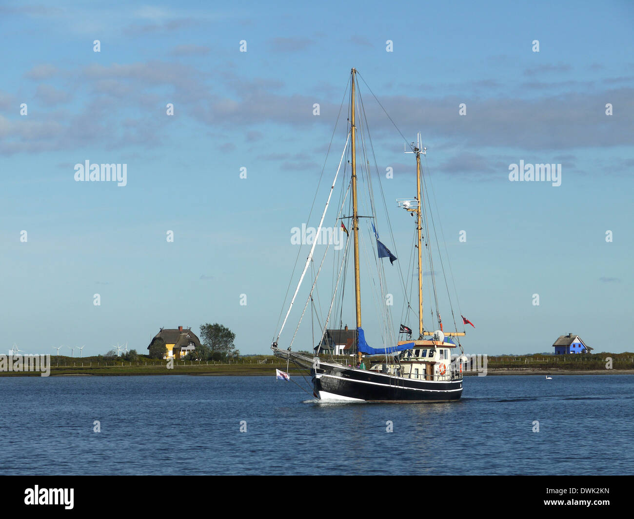 Old sailing ketch hi-res stock photography and images - Alamy