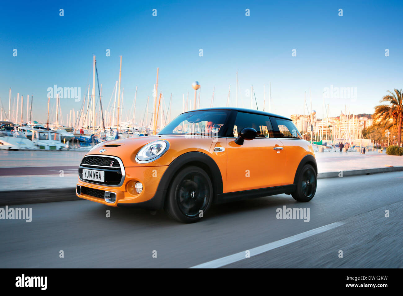 2014 new mini cooper Stock Photo - Alamy