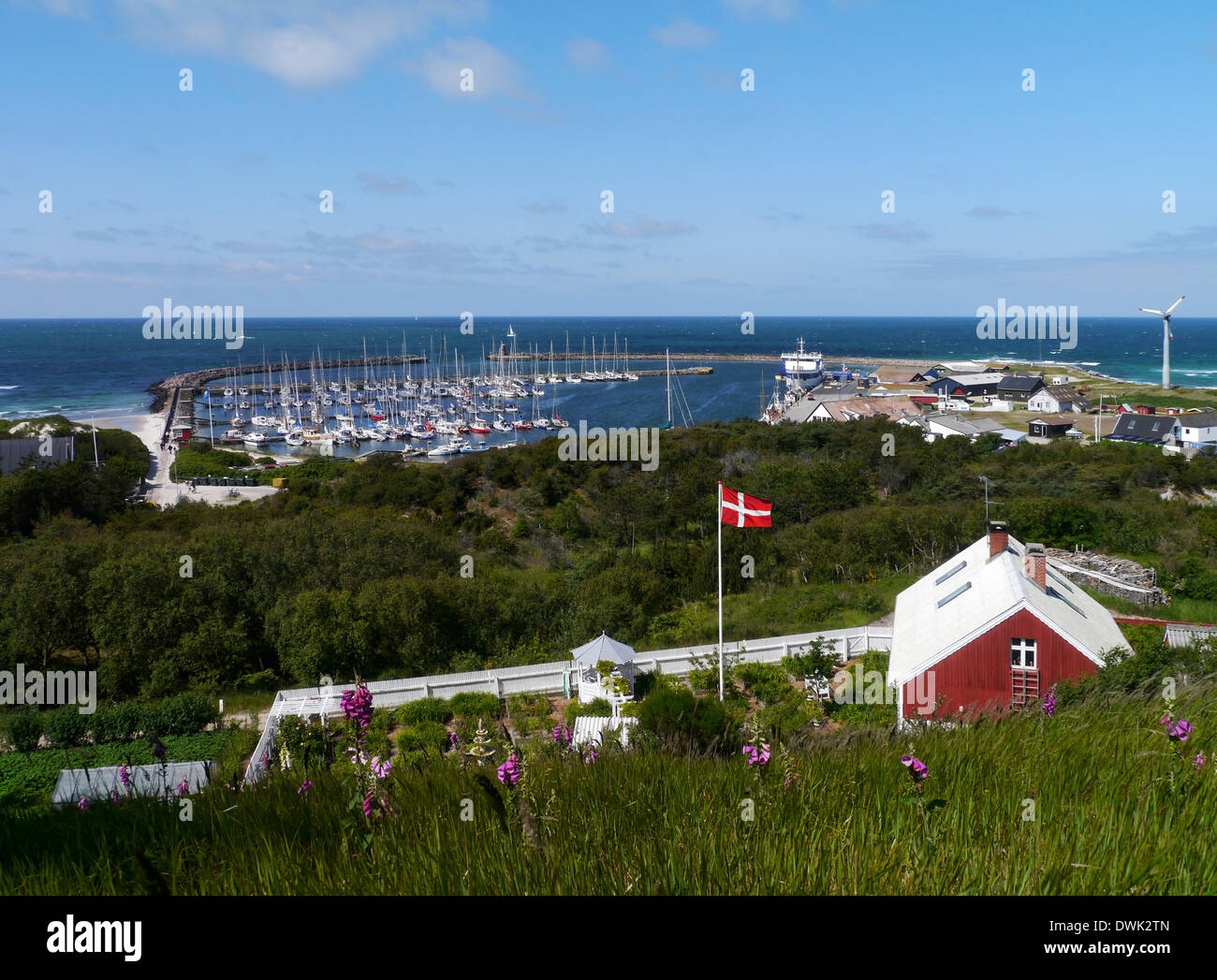 port of anholt, denmark Stock Photo - Alamy