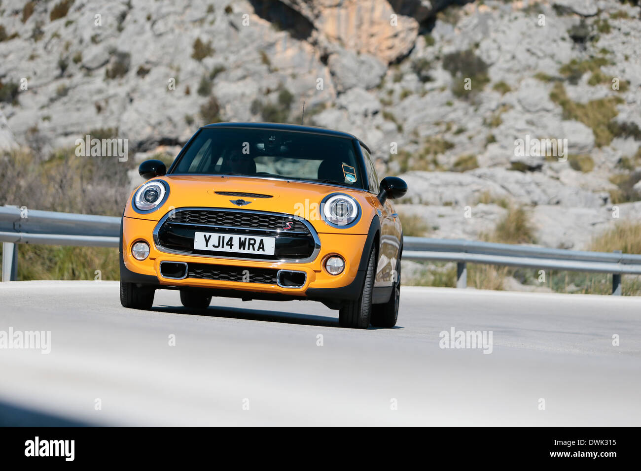 2014 new mini cooper Stock Photo - Alamy
