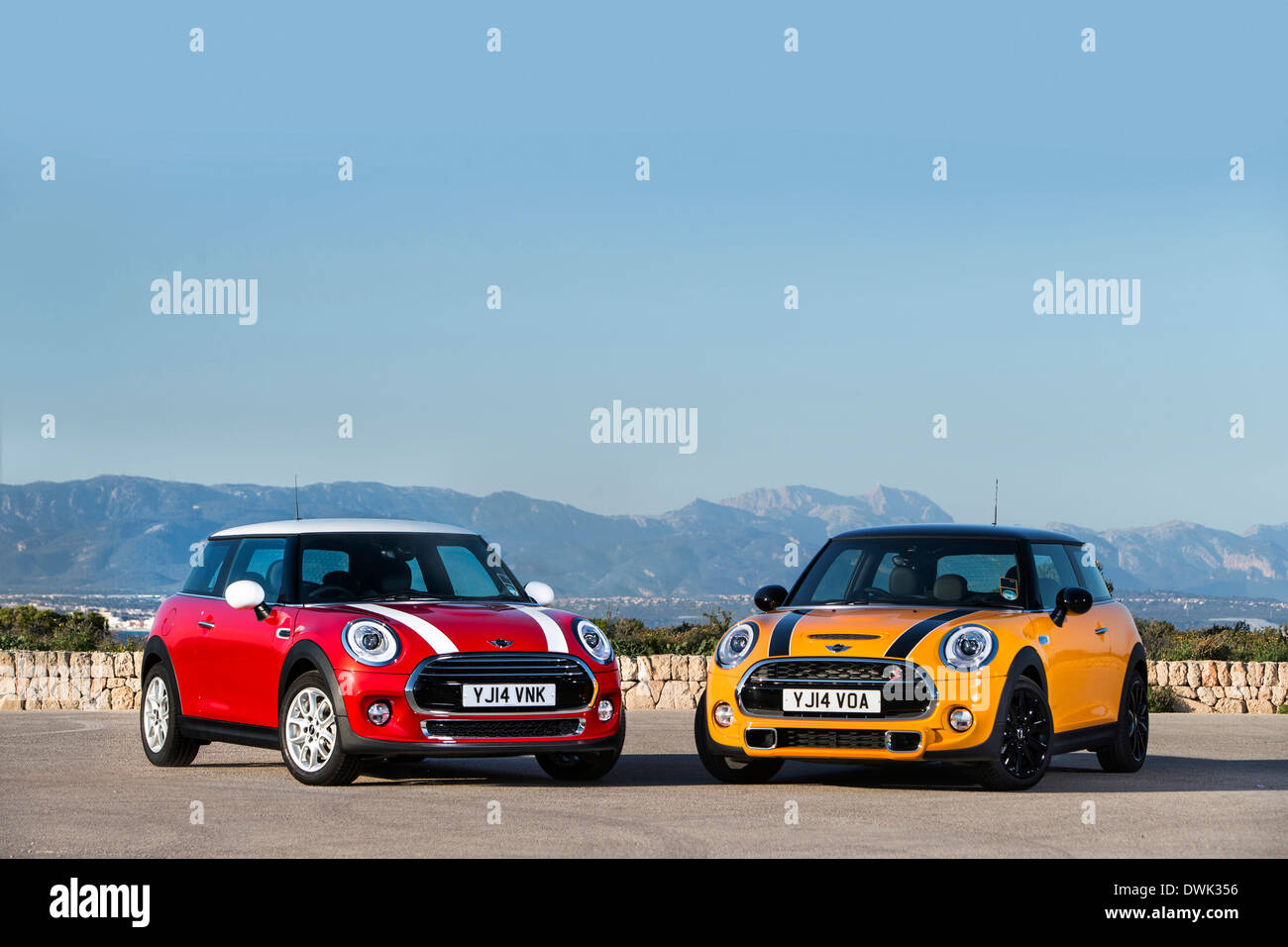 2014 new mini cooper Stock Photo - Alamy