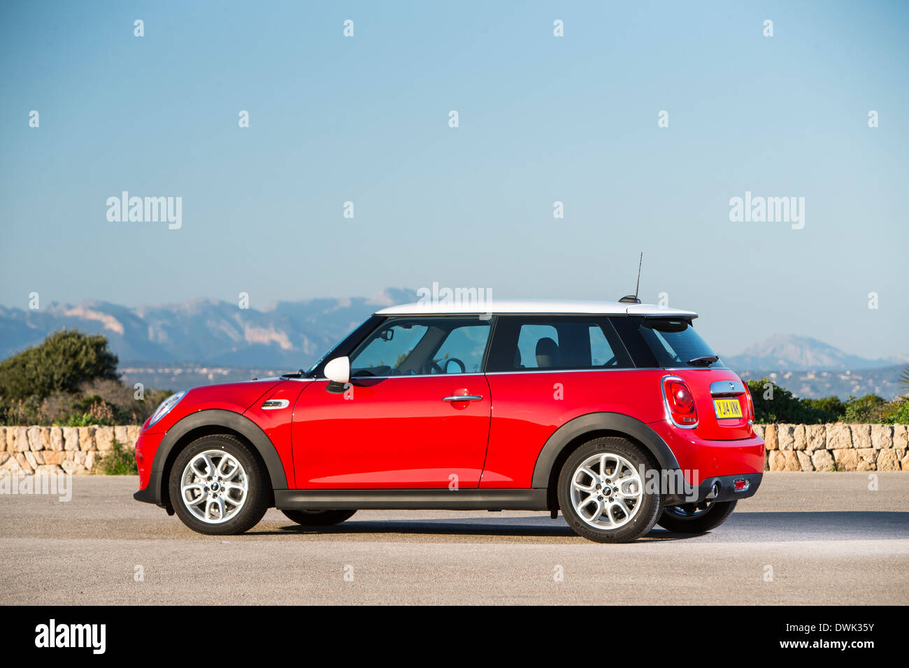2014 new mini cooper Stock Photo - Alamy