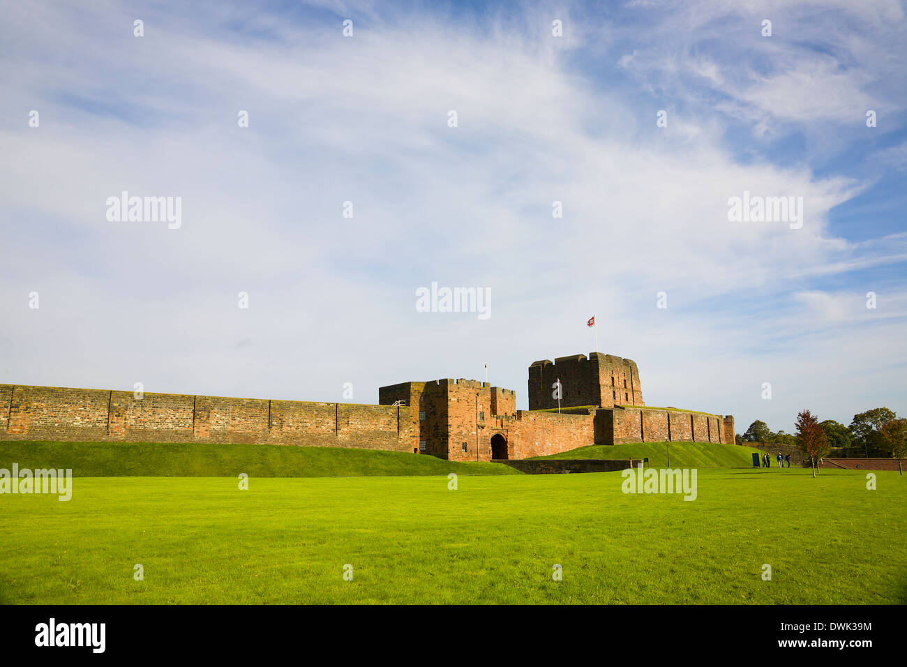 Carlisle Castle Carlisle Cumbria England United Kingdom Great Britain ...