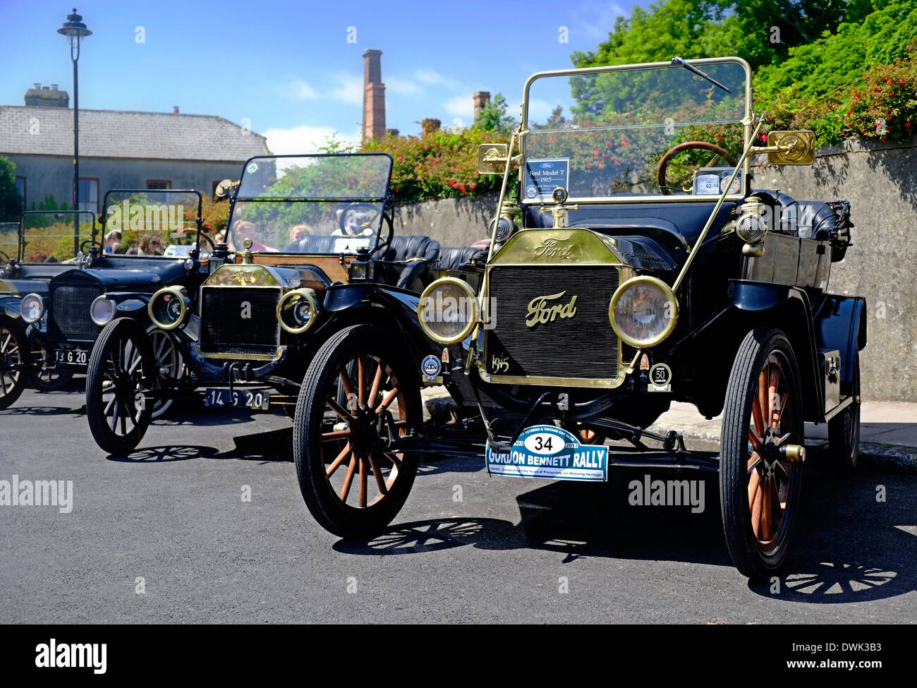 Model T Ford Car at a Rally in Clonakilty, West Cork Ireland Stock ...