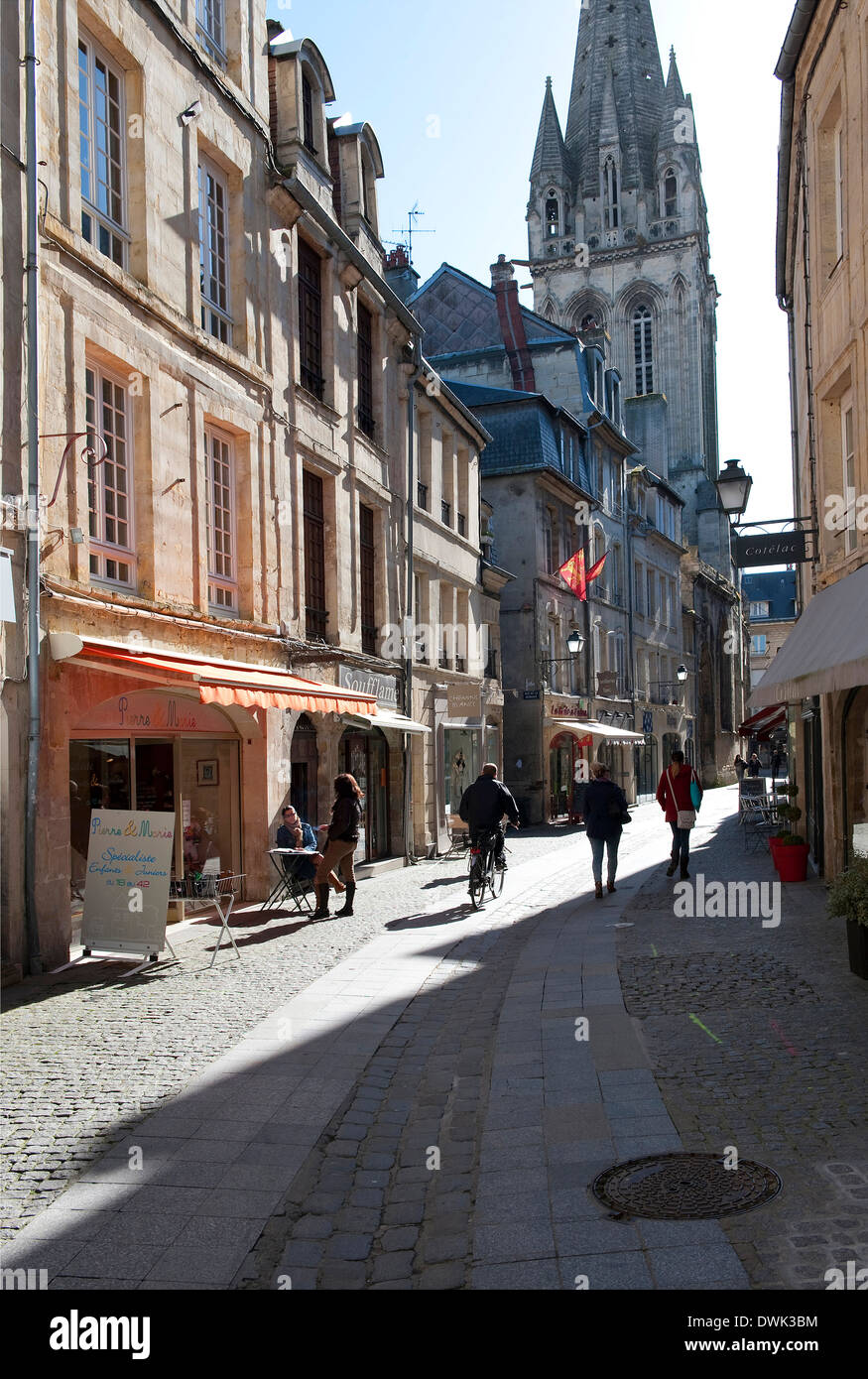 caen, normandy, france Stock Photo - Alamy