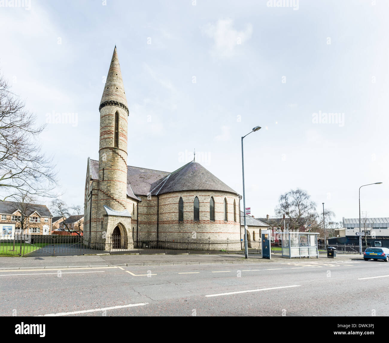 The present church, with seating originally for 700, was consecrated in ...