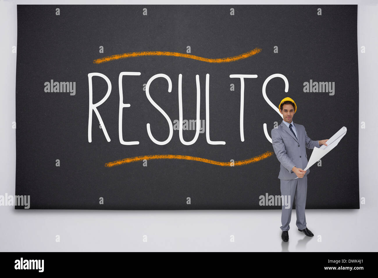 Education smiling holding results hi-res stock photography and images ...