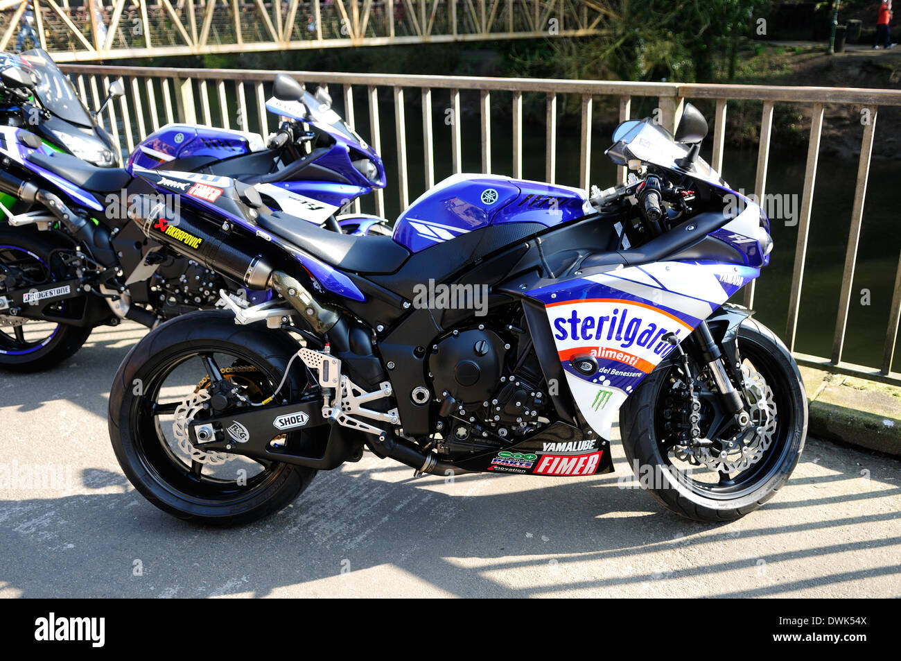 Matlock Bath ,Motorcycle On Any Sunday Stock Photo - Alamy