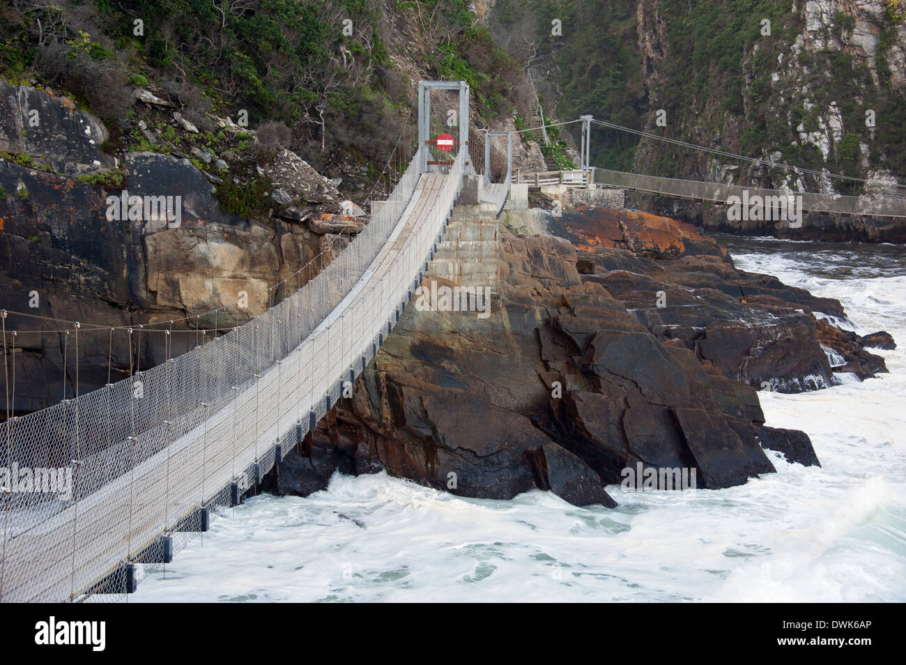 Bridge over storms river hi-res stock photography and images - Alamy