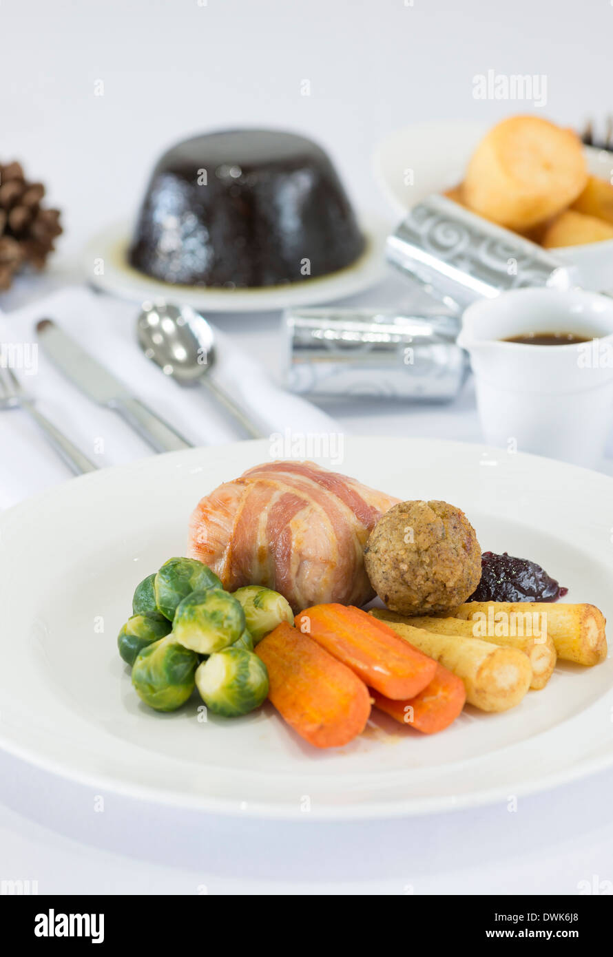 Christmas Turkey Pudding High Resolution Stock Photography and Images ...