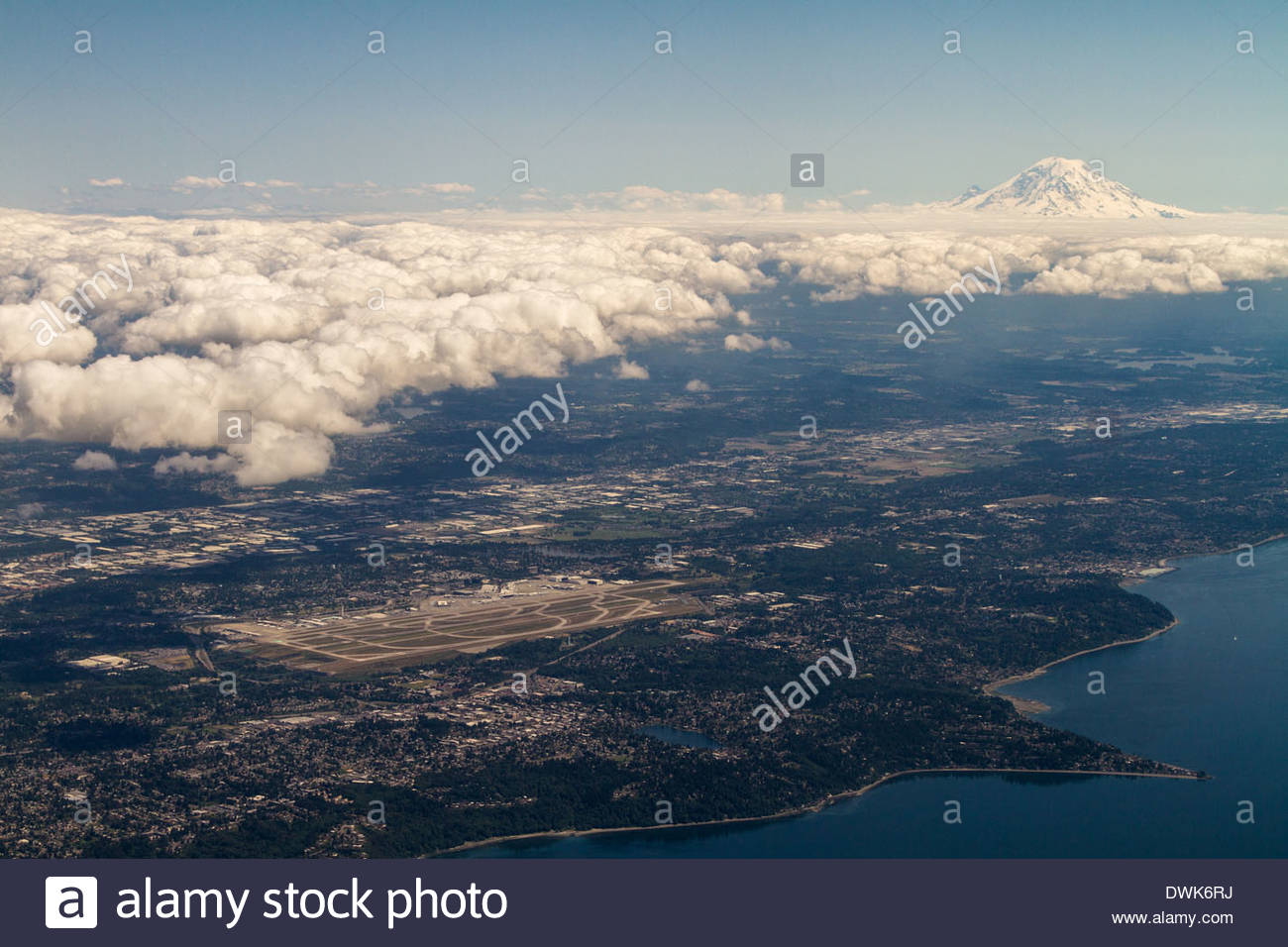 Puget Sound Aerial High Resolution Stock Photography and Images - Alamy