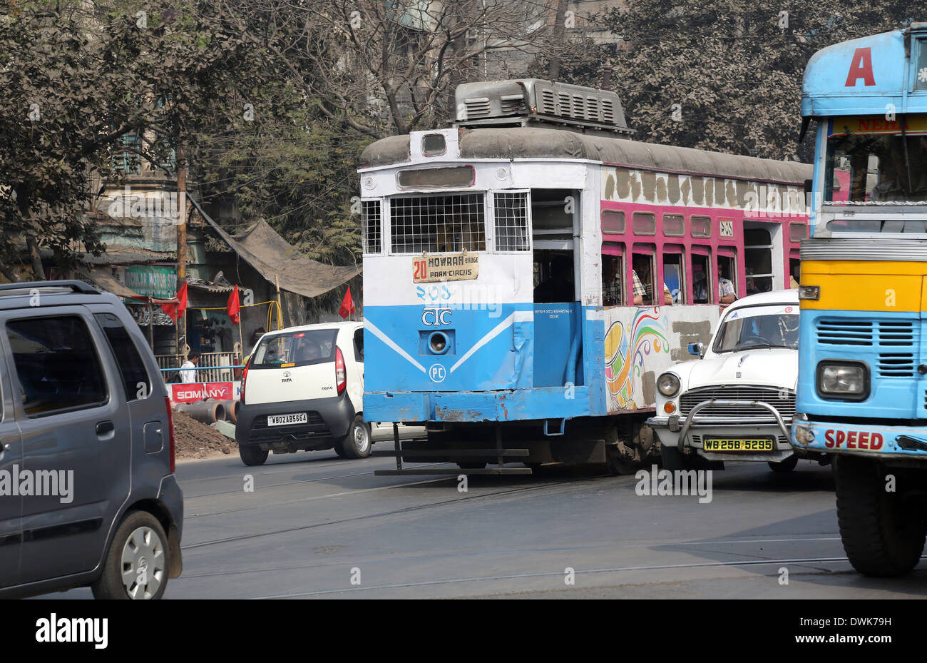 Indian tramway hi-res stock photography and images - Alamy