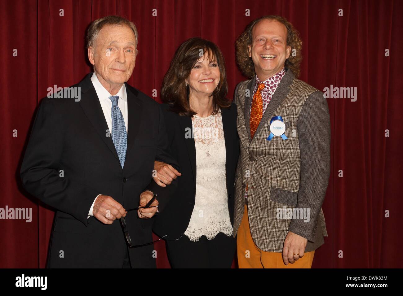 New York, NY, USA. 10th Mar, 2014. Dick Cavett, Sally Field, Bruce ...