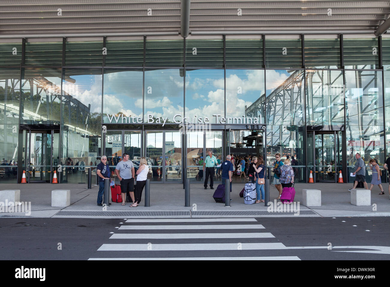 White Bay Cruise Terminal in Balmain, Sydney Stock Photo - Alamy