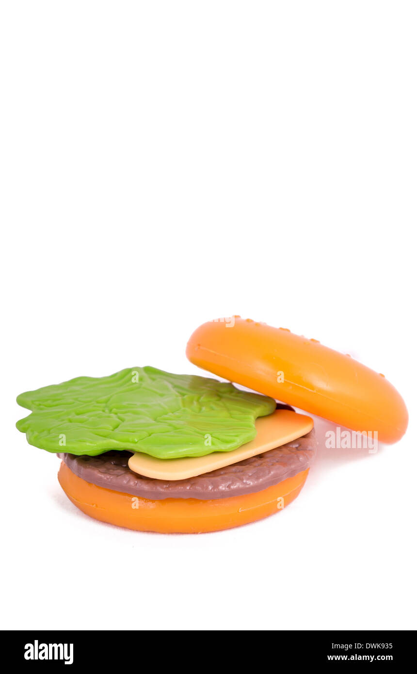 Plastic burger Cut Out Stock Images & Pictures - Alamy