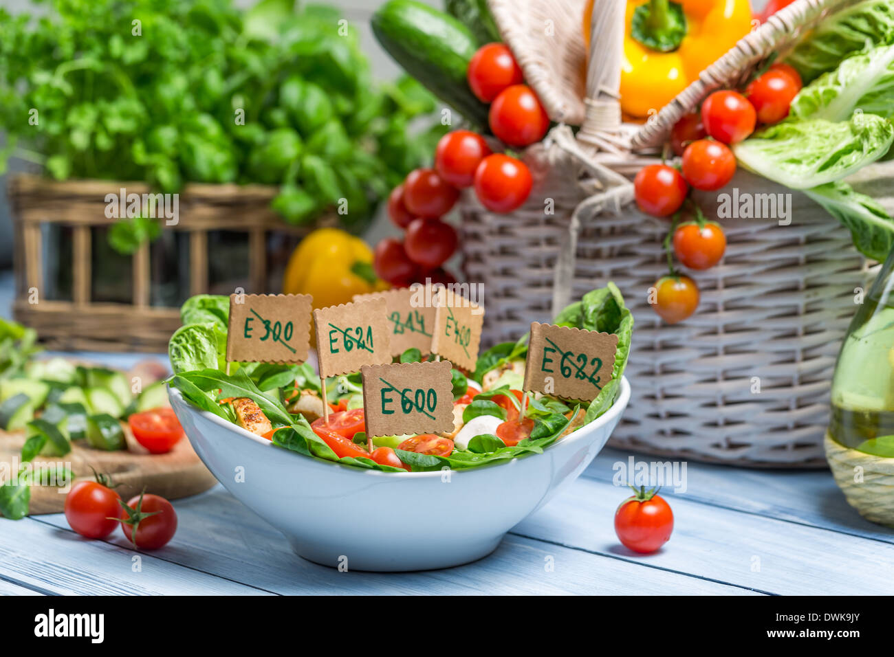 Symbol of fresh and healthy food Stock Photo - Alamy